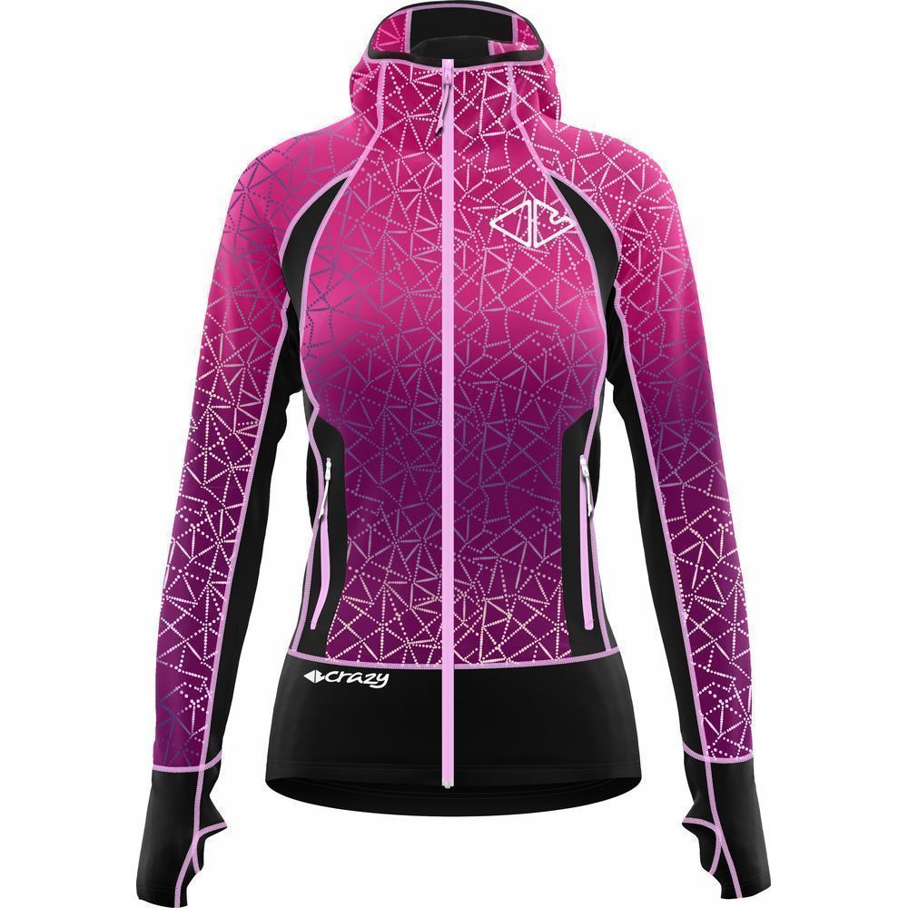 Crazy Idea Damen Pull Oxygen Midlayer light pop – Sport Praxenthaler