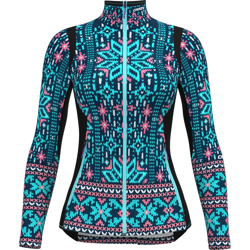 Crazy Idea Pull Wonder Magic Damen Midlayer snowflake – Sport Praxenthaler